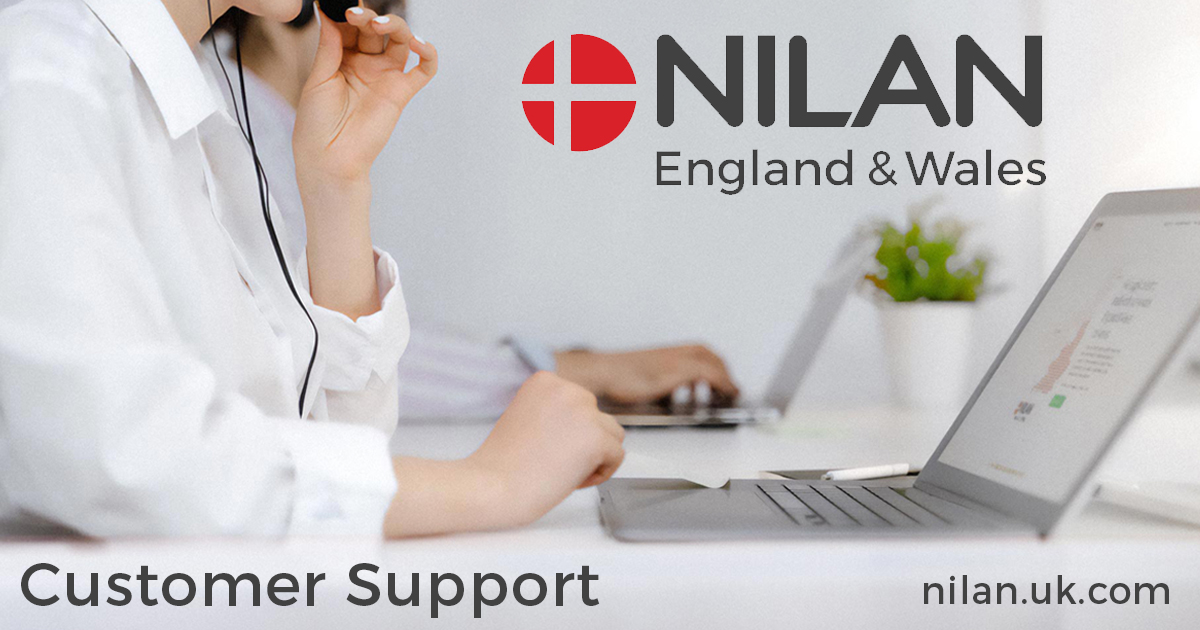 Customer Support · Nilan | England & Wales Distributor